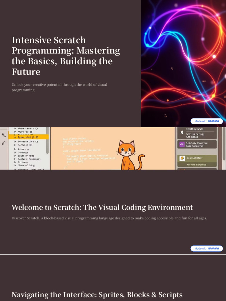 Master Scratch Programming Basics | PDF | Scratch (Programming Language ...