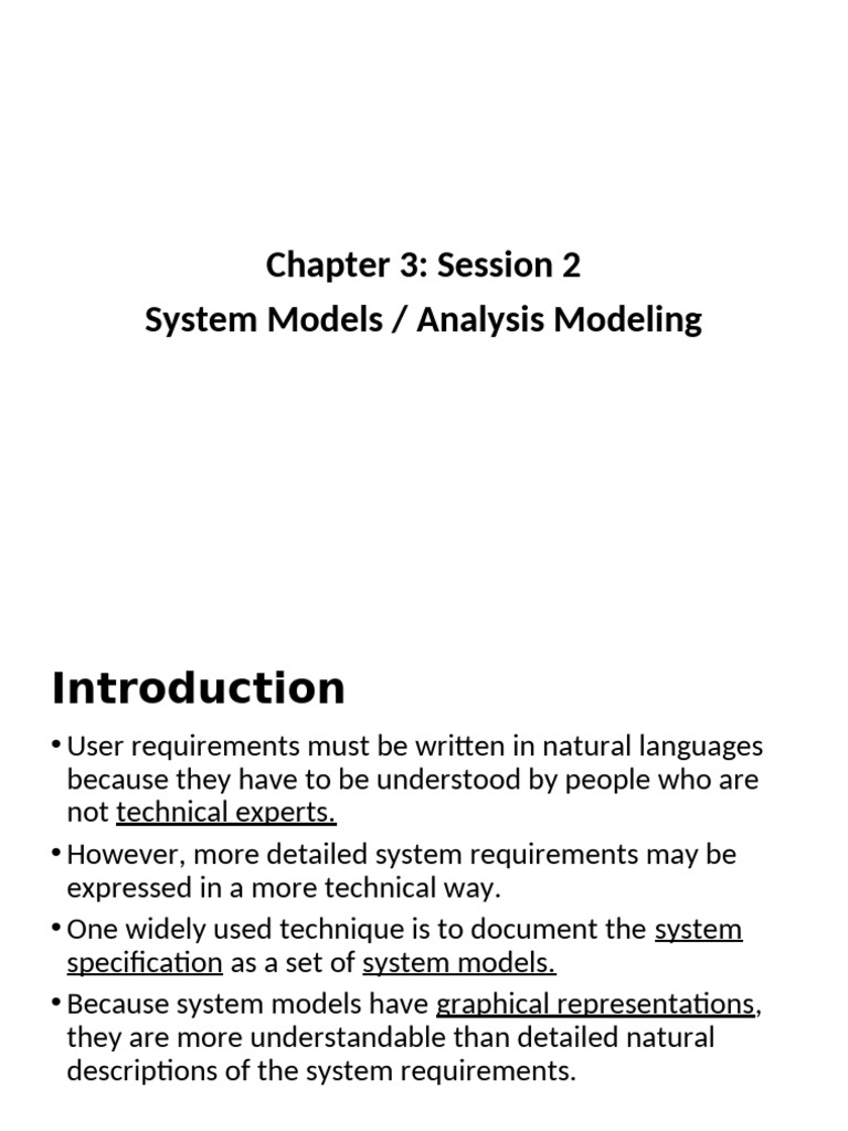 Understanding System Modeling Techniques | PDF | Use Case | Unified ...