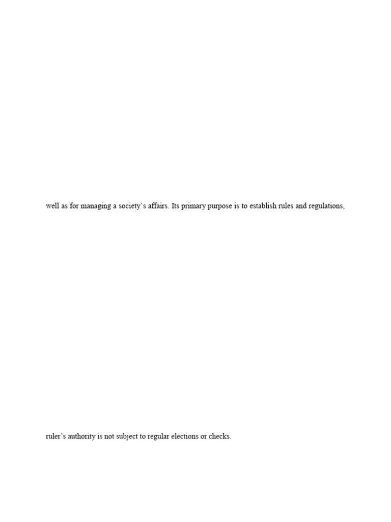 Introduction To The Basic Concept of Government and Politics | PDF ...