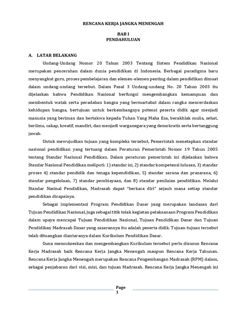 2.1.1.2 Dokumen RKJM Dan RKT Berbasis EDM | PDF