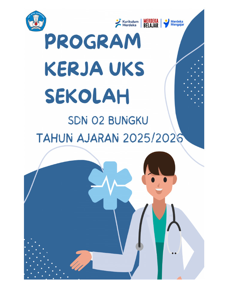 PDF Contoh Program Kerja Uks Di Sekolah (1) | PDF