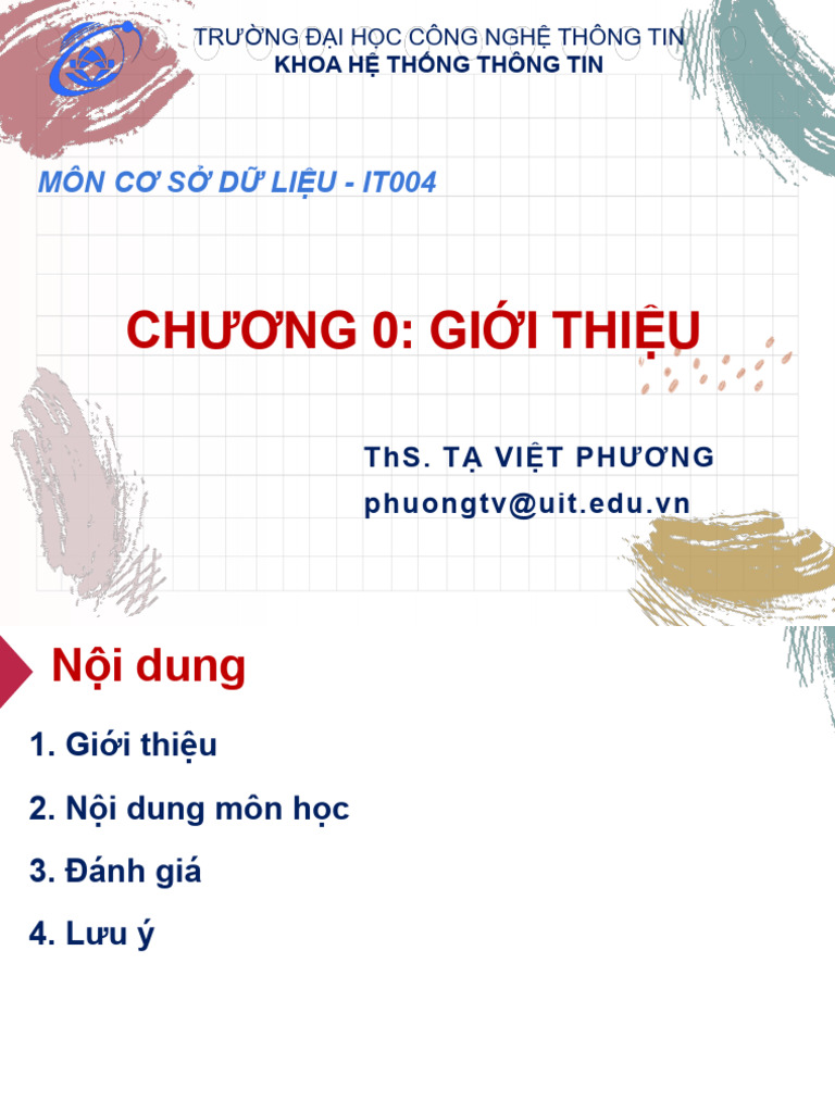 Ch0 GioiThieu Q118 SV | PDF