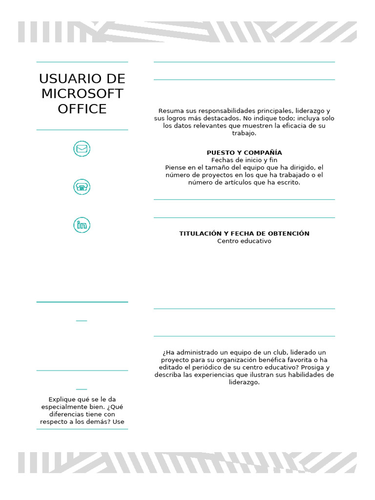 Usuario de Microsoft Office | PDF