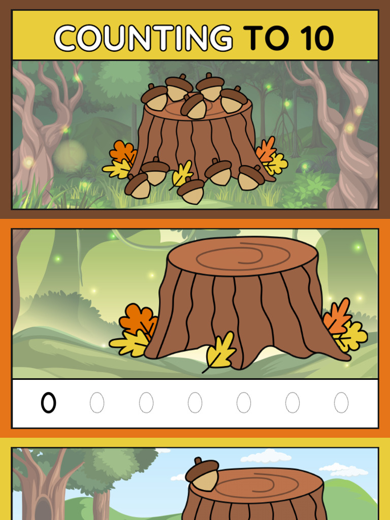 Counting Numbers to 10 | PDF