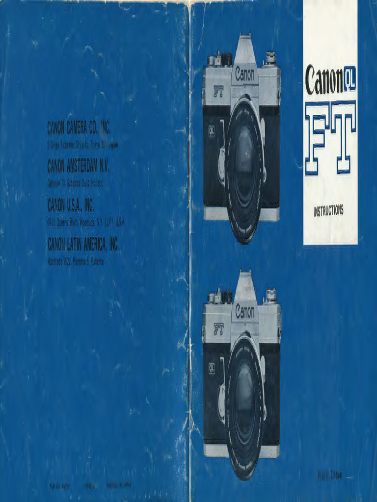 ft_ql | PDF | Exposure (Photography) | Camera