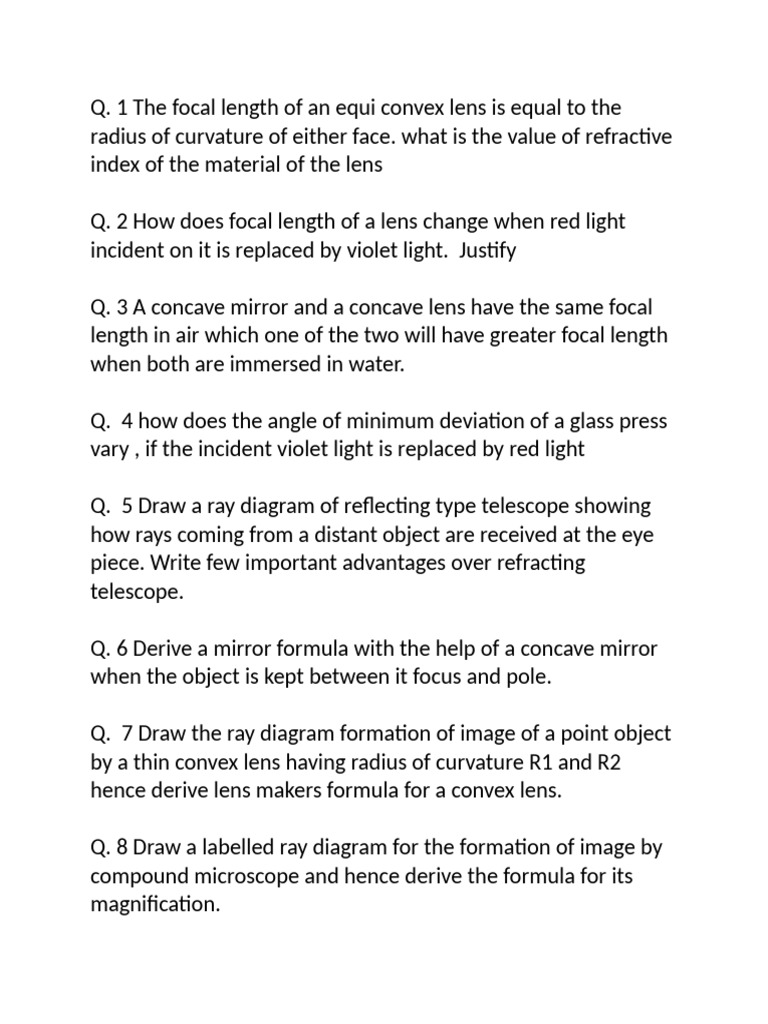 Home Work Optics | PDF