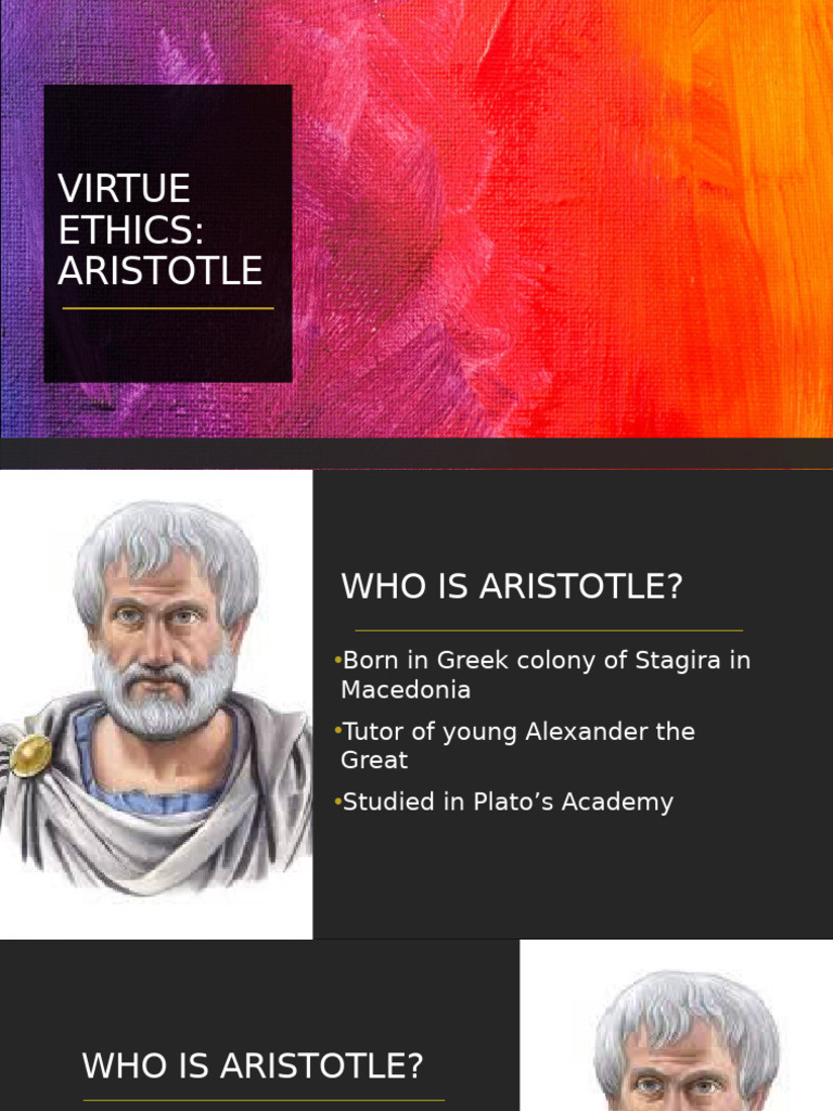 Aristotle's Virtue Ethics Explained | PDF