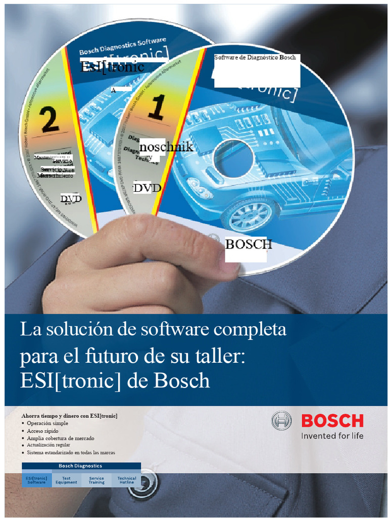 ESI[tronic] de Bosch: Diagnóstico Automotriz Eficiente | PDF | Software ...