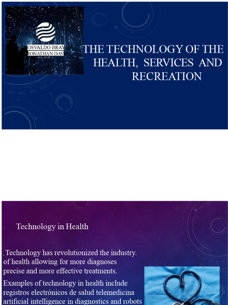 Impact of Technology on Health & Recreation | PDF