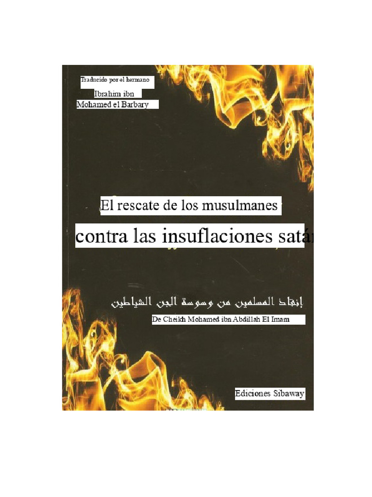 el socorro de los musulmanes contra el waswas | PDF | Genios | Satán