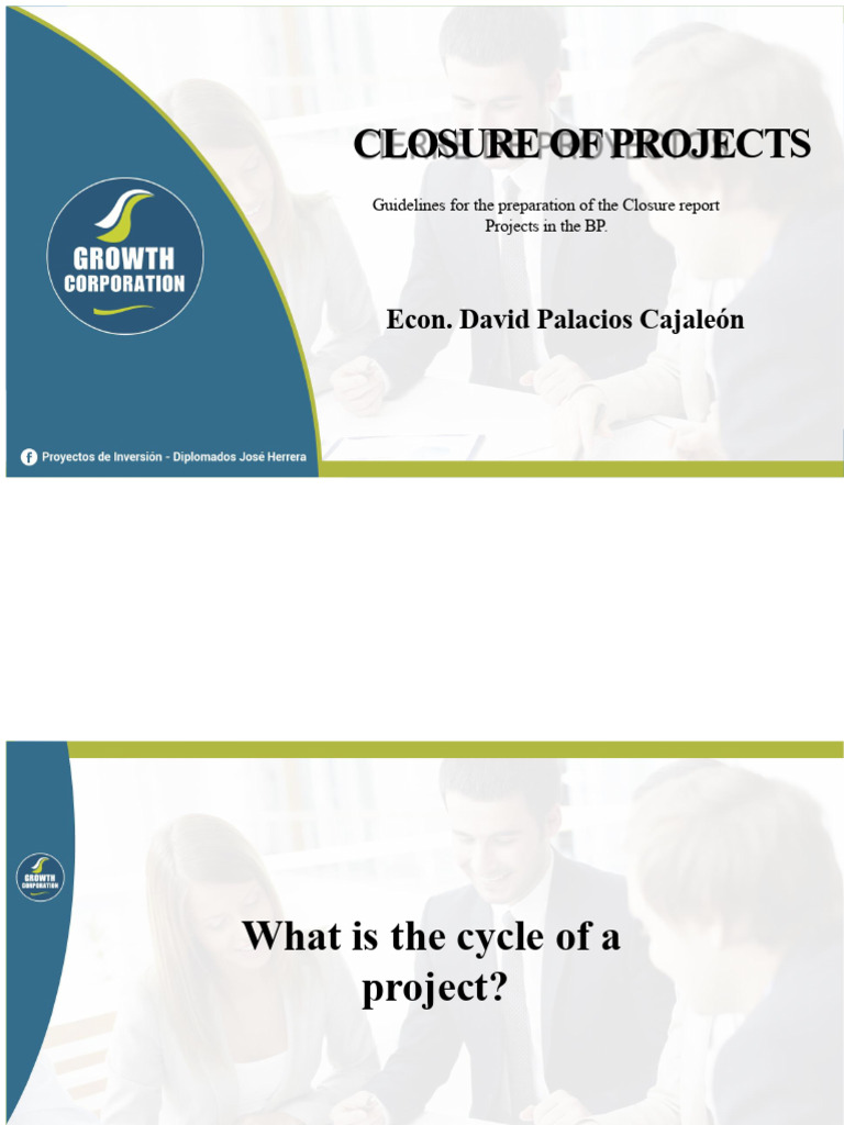 PPT Presentation - Project Closure | PDF | Economies