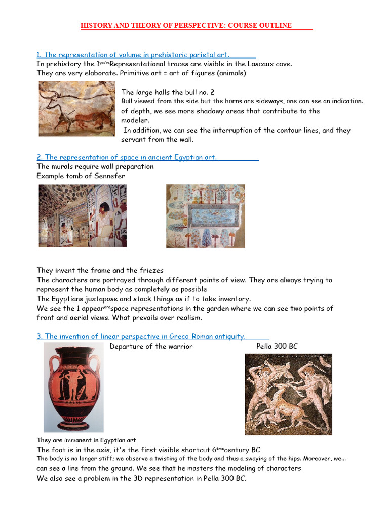 History of Perspective in Art | PDF | Perspective (Graphical ...