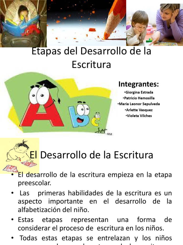 Etapas Del Desarrollo de La Escritura | PDF | Escritura | Literatura