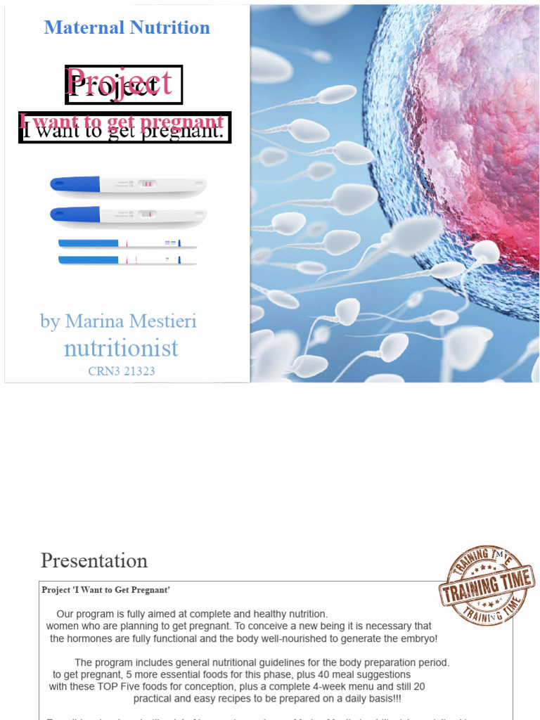 Essential Nutrition for Conception | PDF | Pancake | Ovary