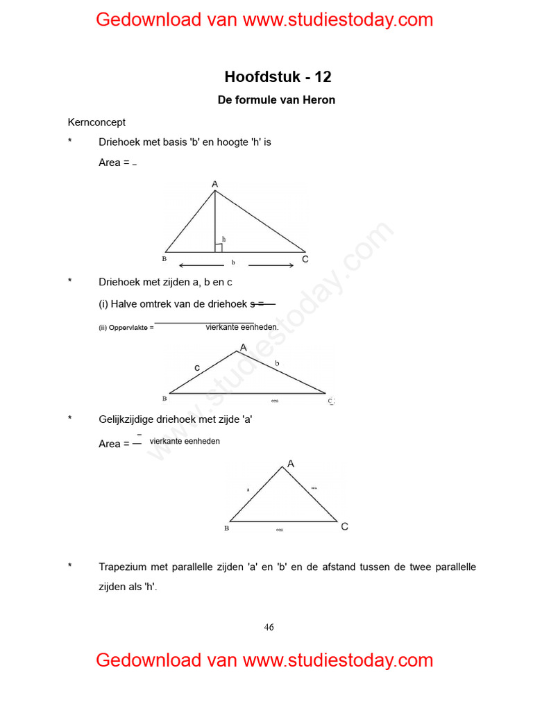 De Formule Van Heron | PDF