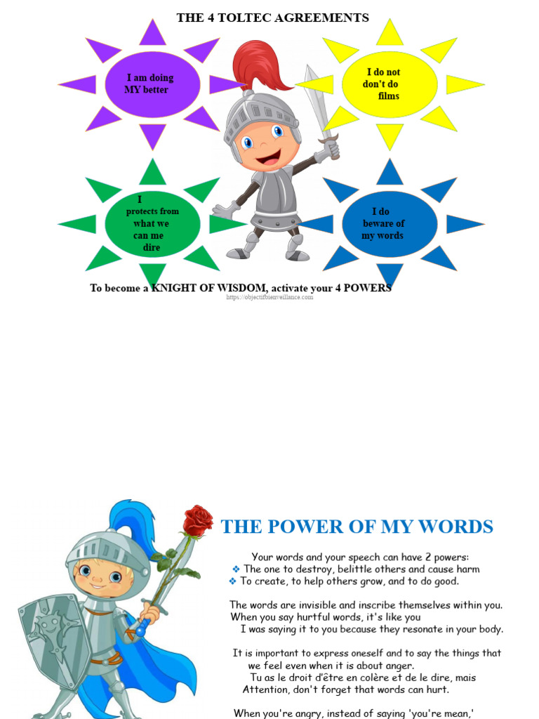Mastering the 4 Toltec Agreements | PDF | Psychology | Psychological ...