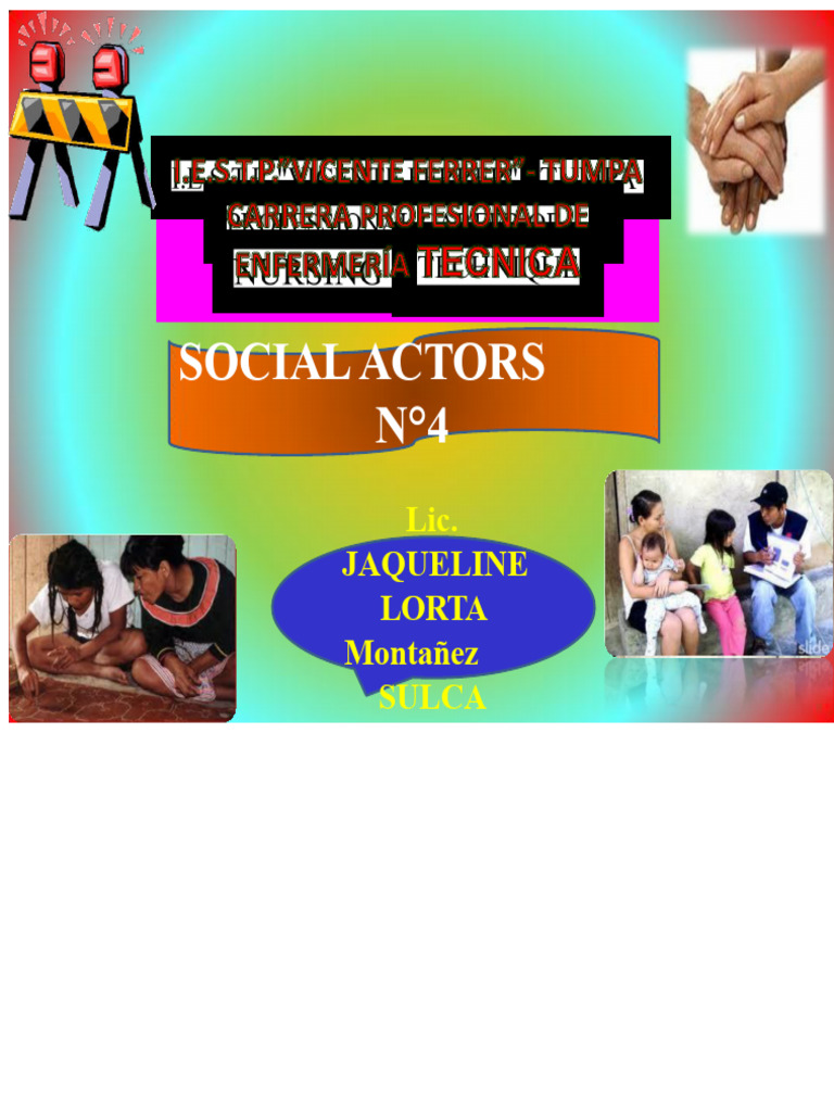 SOCIAL ACTORS.pptx | PDF | Community | Social Psychology