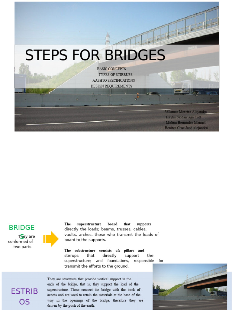 Bridge Design: Stirrups and Specifications | PDF | Civil Engineering ...