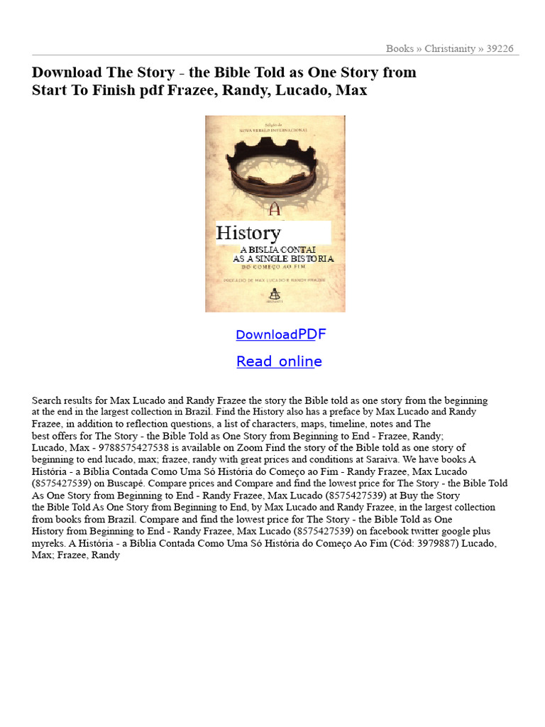 386211407-The-Story-the-Bible-Told-As-One-Story-From-Beginning-To-End ...