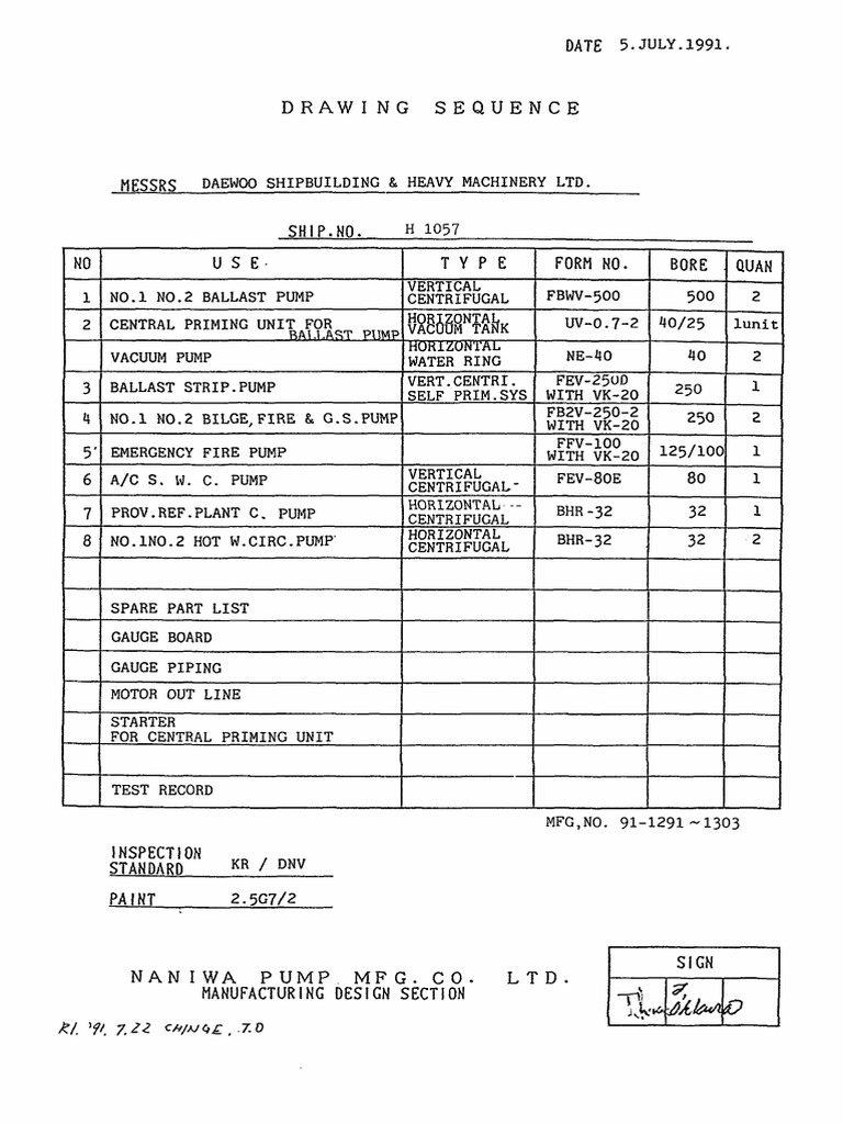 Centrifugal Pump (Espt) Drawing | PDF