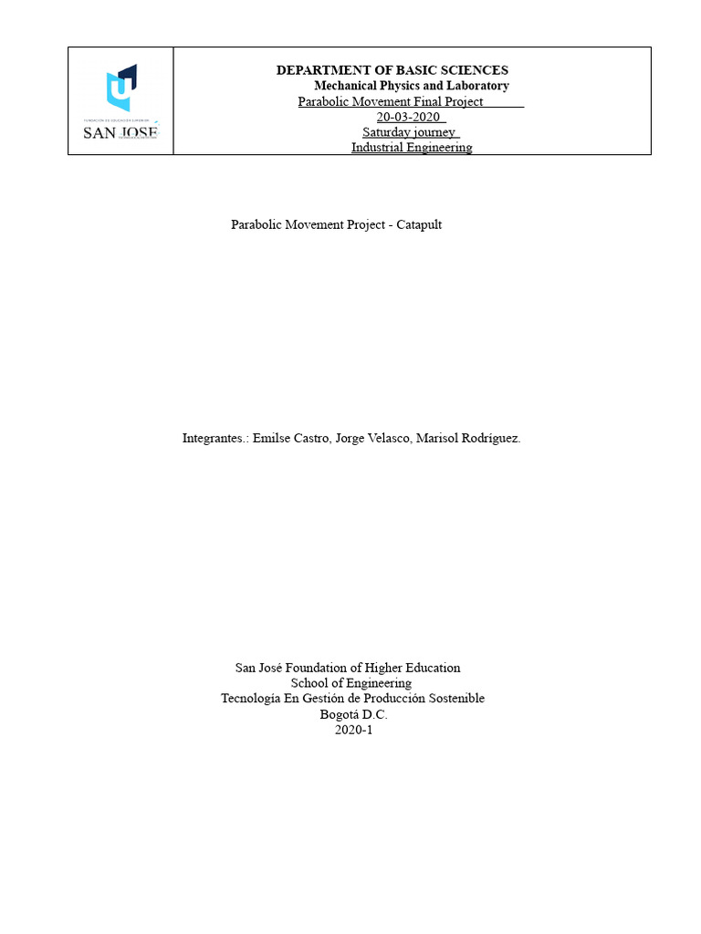 Scientific Article Catapult | PDF | Mechanics | Physics
