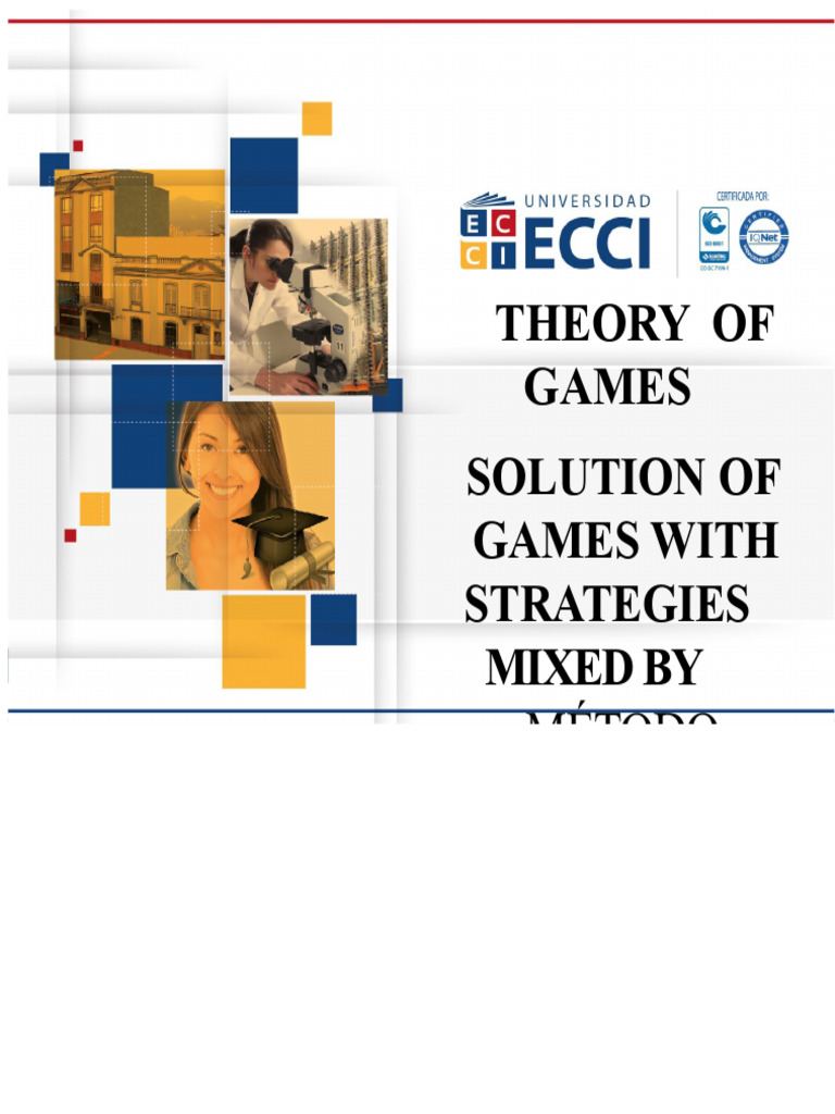 Mixed Strategies in Game Theory | PDF | Mathematical Relations | Algorithms
