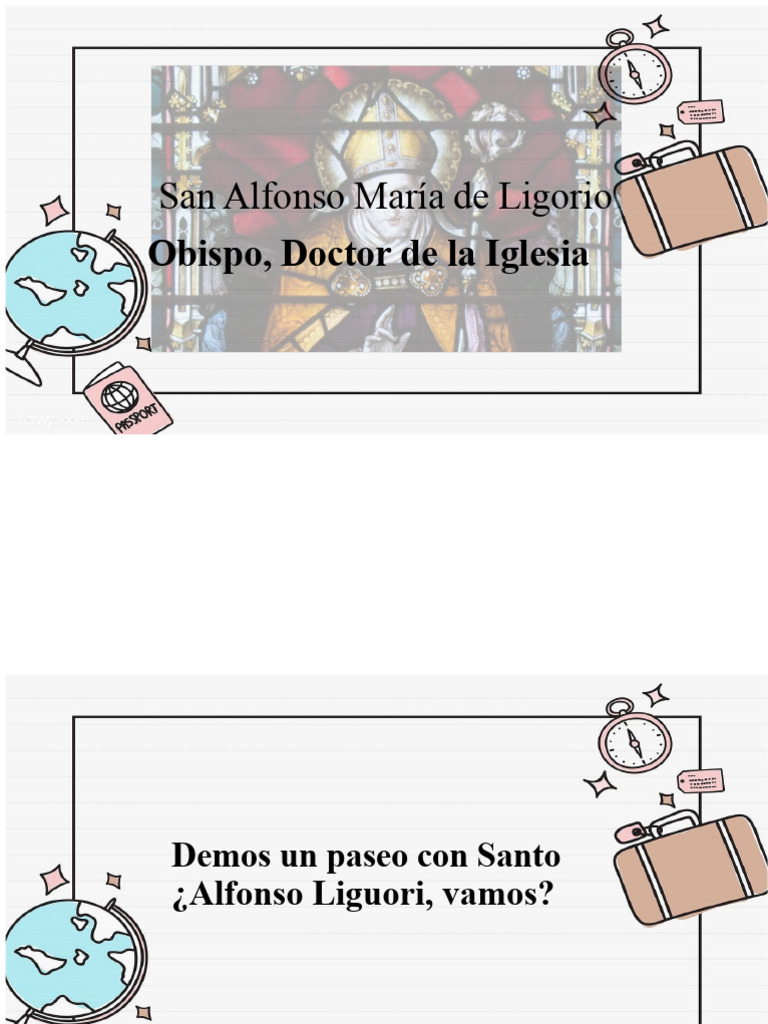 San Alfonso María de Ligorio | PDF | Espiritualidad | Creencia ...