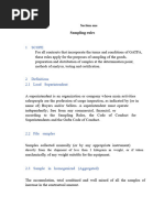 GAFTA Sampling Rules and Analysis Guide | PDF
