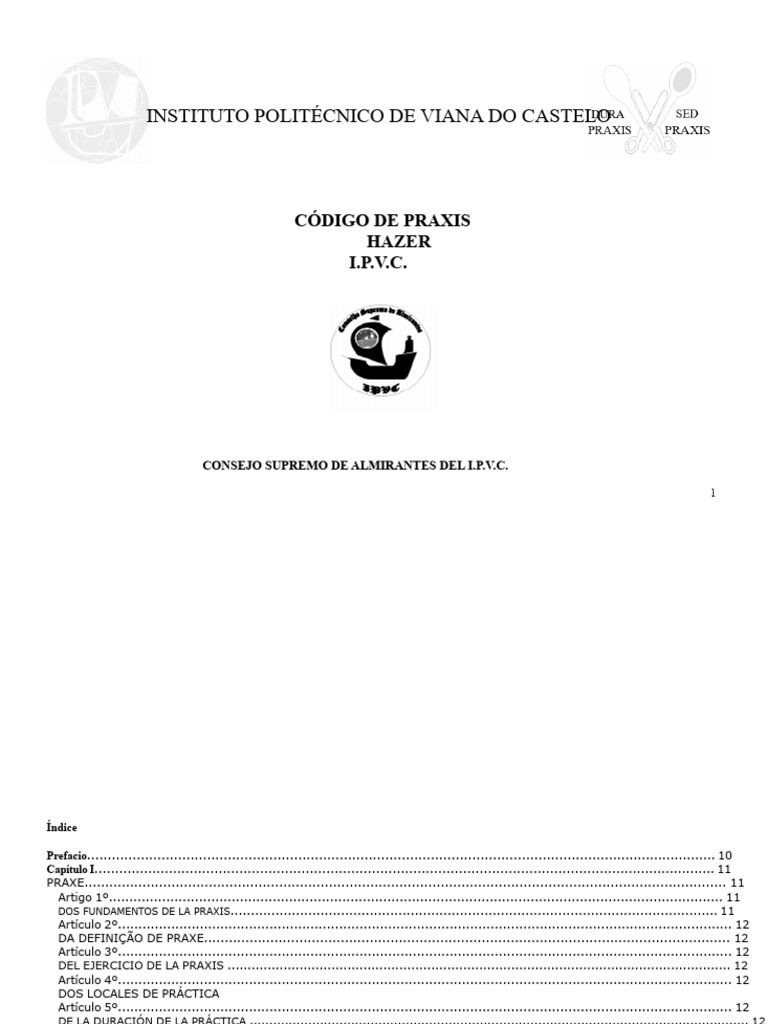 Código de Praxe | PDF