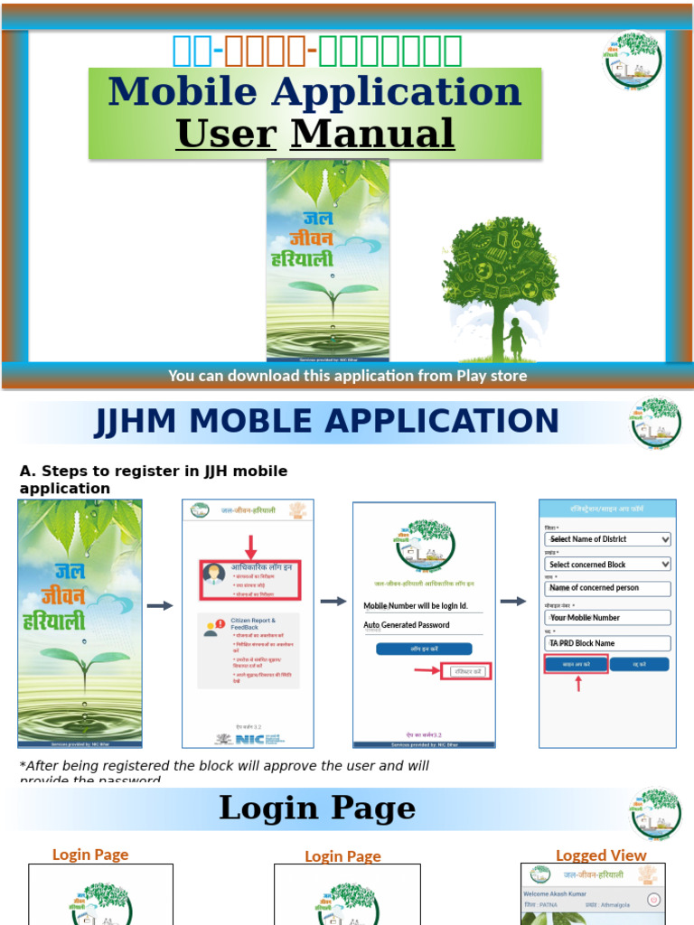 JJH Mobile Application Guide | PDF