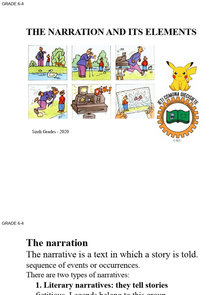 Microsoft PowerPoint - NARRATION AND ITS ELEMENTS DEF | PDF | Narrative ...