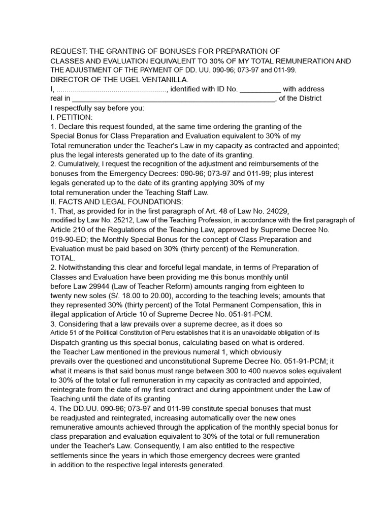 REQUEST Preparation of Classes | PDF | Justice | Crime & Violence