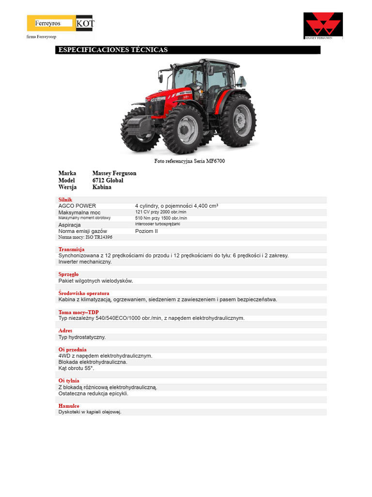 6712 Global Cab | PDF