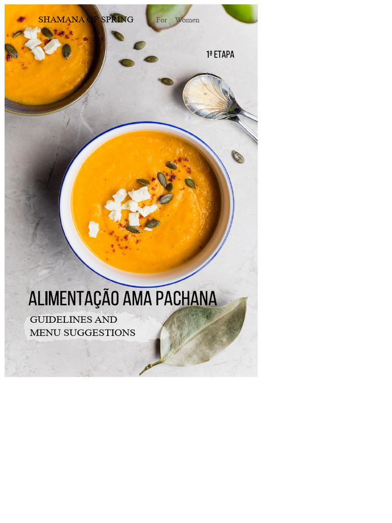 1st Stage Shamana Spring - Ama Pachana | PDF | Spice | Ginger