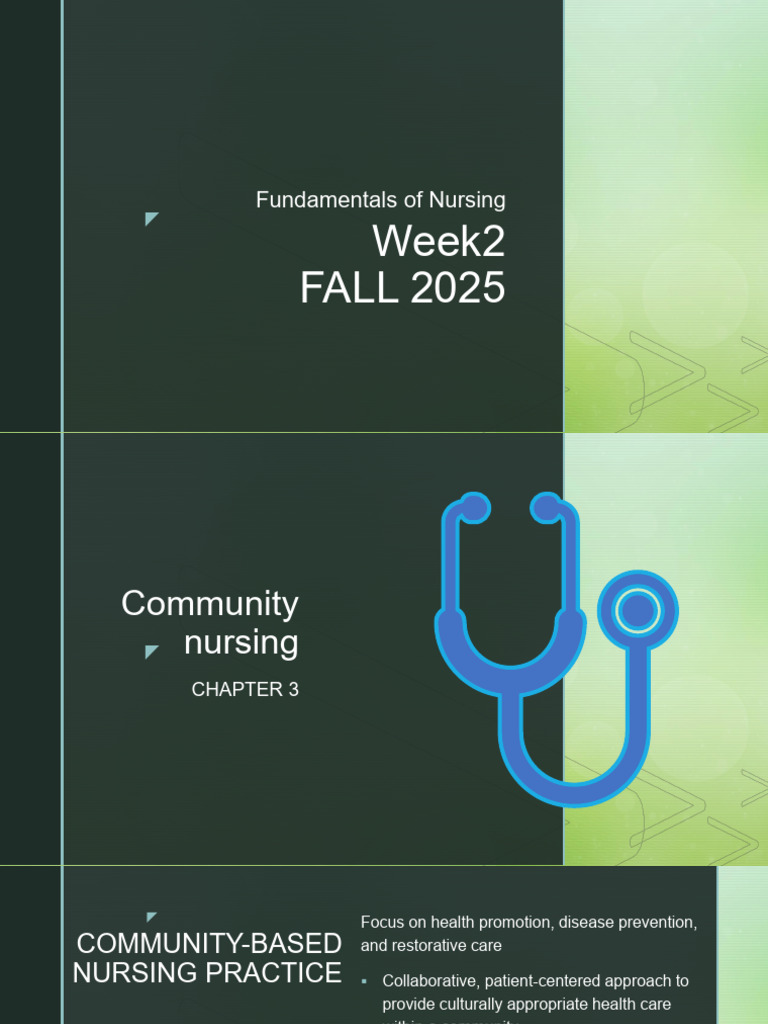 Week 1 & 2 - Chapters 3 & 4 Fall 2025 Student | PDF | Health Equity ...