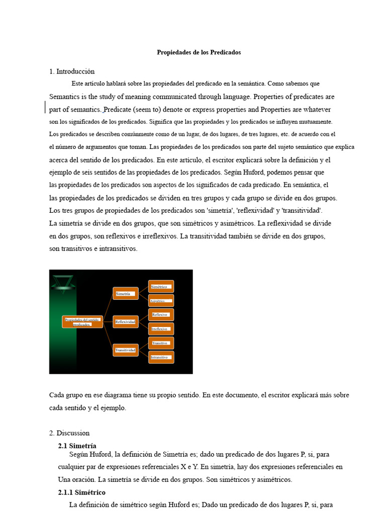 Propiedades de Los Predicados Jadi | PDF | Predicado (Gramática ...