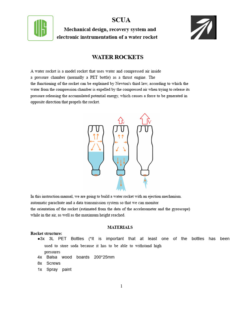 Build a Water Rocket with Electronics | PDF | Arduino | Rocket