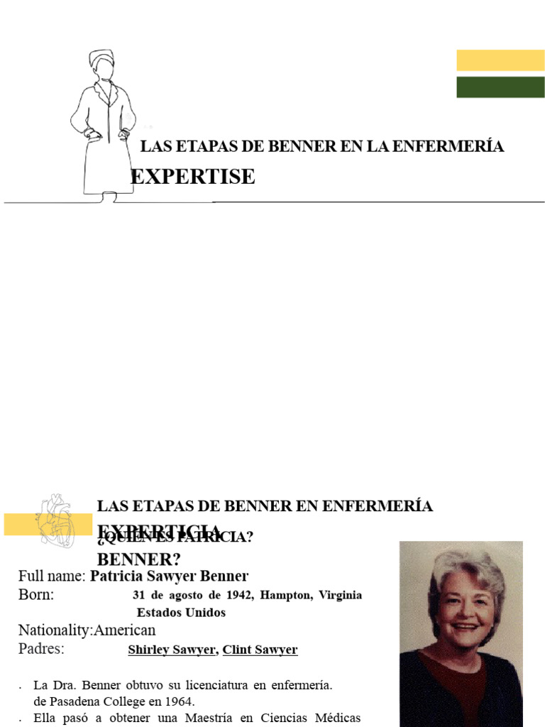 Etapas de Benner en Enfermería: Guía Completa | PDF | Enfermería ...