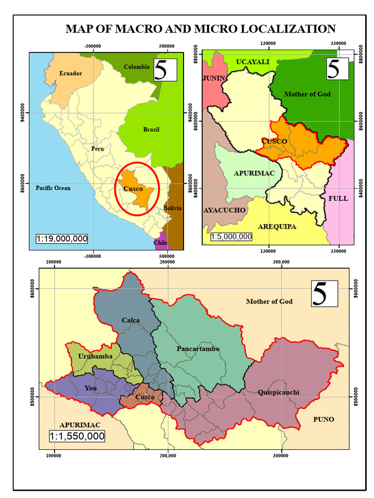 Macro and Micro Localization Map | PDF