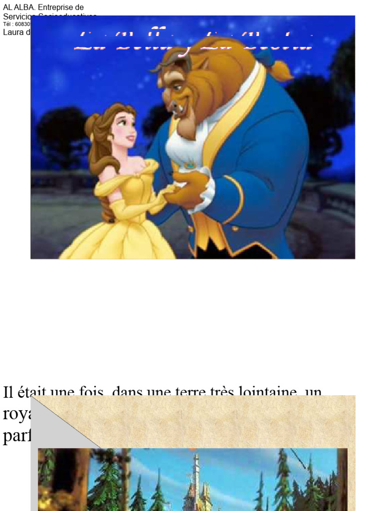 La Belle et la Bête : Un Conte Enchanté | PDF