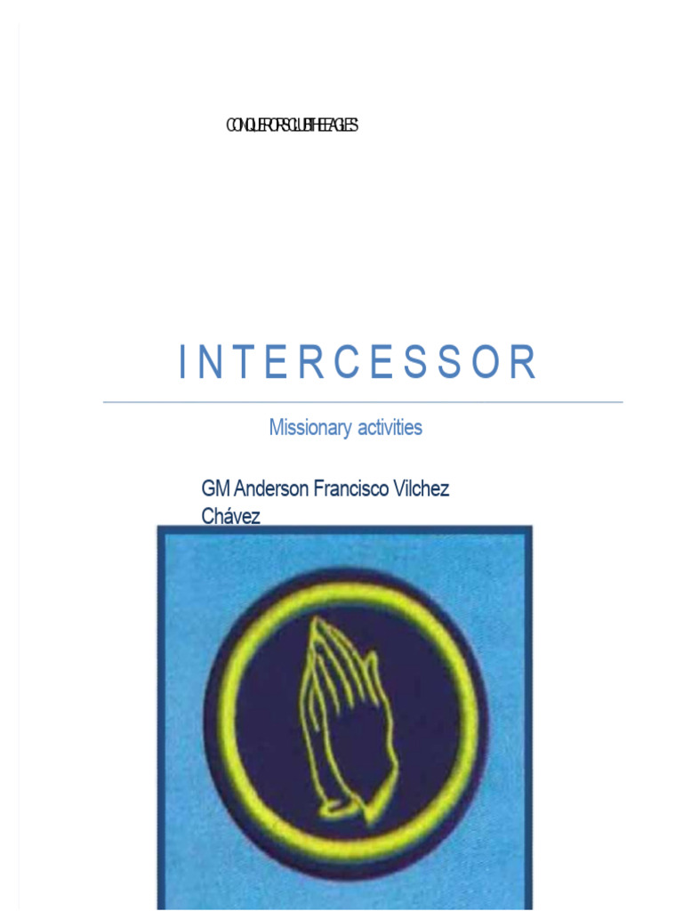 intercessor specialty developed | PDF | Intercession | Prayer