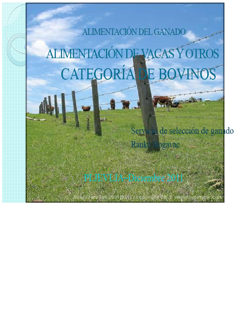 Ishrana goveda.pdf | PDF | Alimentos | Vacas