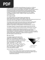 Hidden Conflict-Malan's Triangles | PDF | Psychotherapy | Anxiety