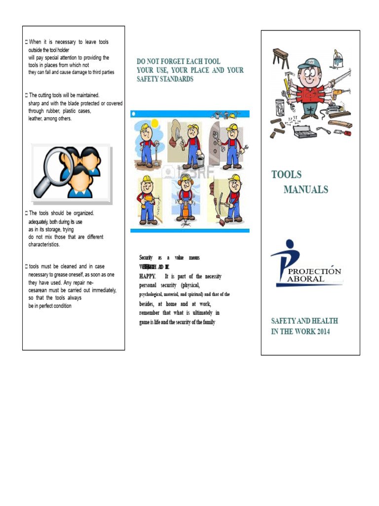 Brochure Manual Tools - Projection | PDF | Tools | Mechanical Engineering