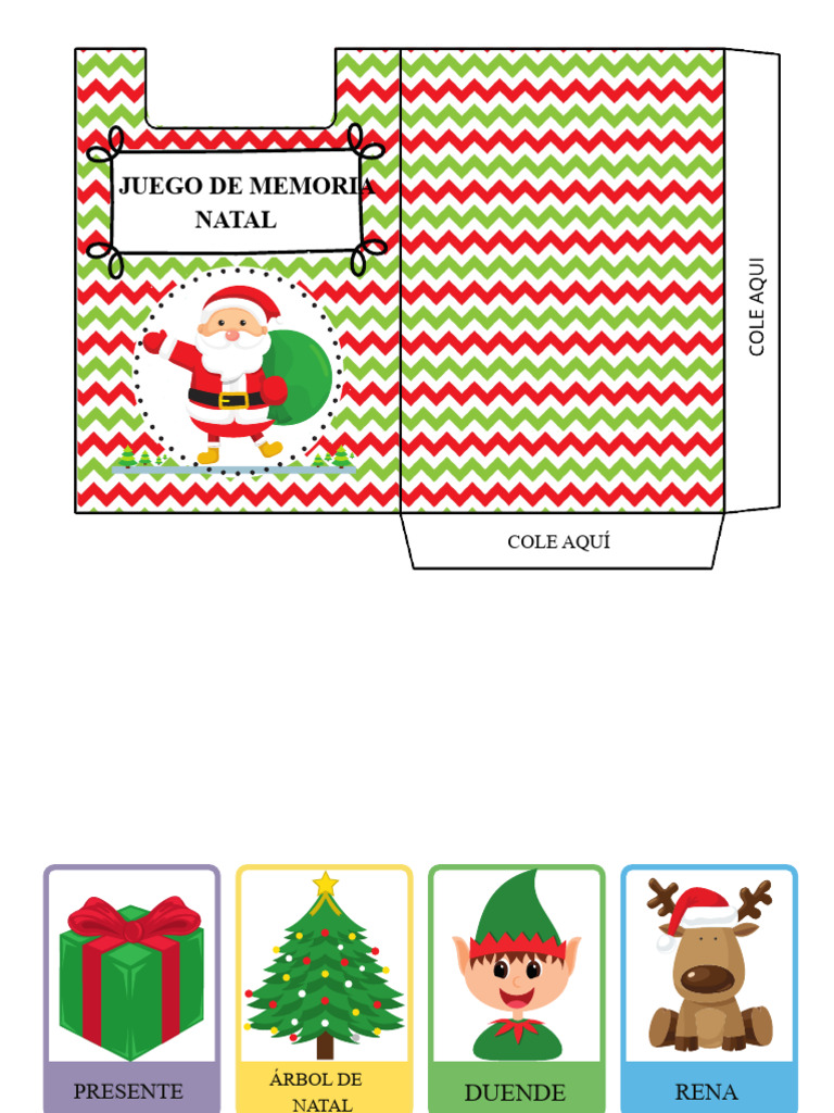 Juego de Memoria_ Navidad | PDF