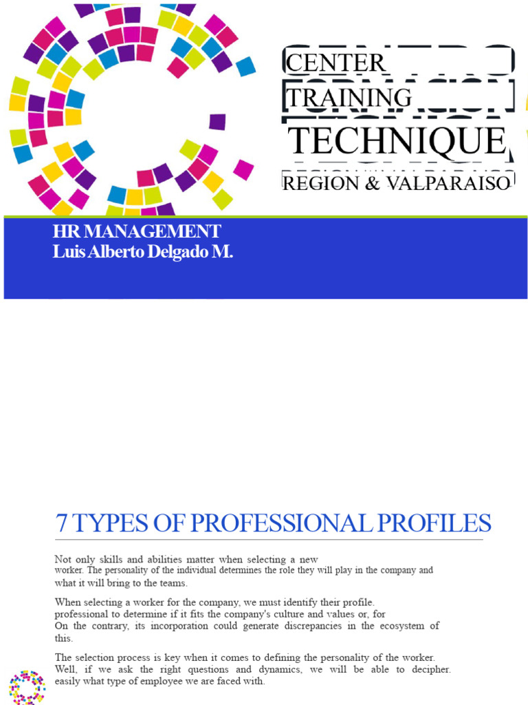 7 Types of Professional Profile | PDF | Procrastination | Professional ...