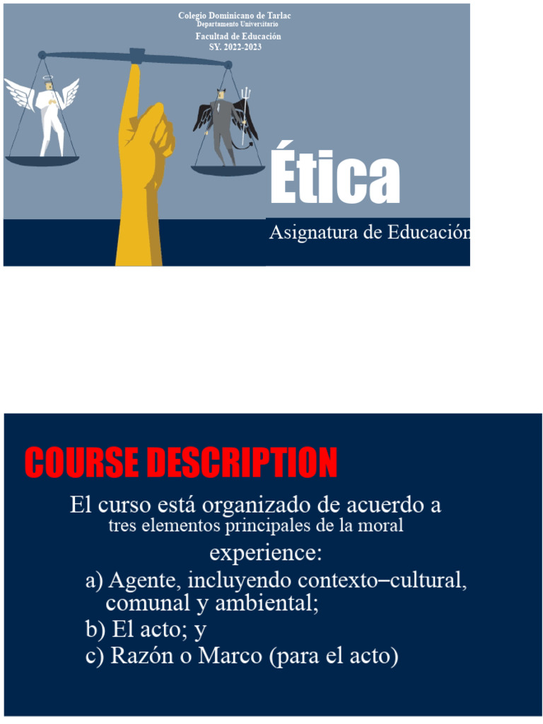 Capítulo 1 - Agente Moral. - Lección 1 y 2 para estudiantes | PDF ...