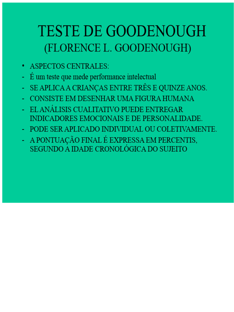 TEST_DE_GOODENOUGH | PDF