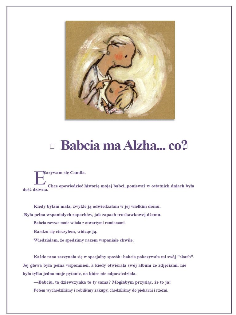 Babcia Ma Alzha... Co? | PDF