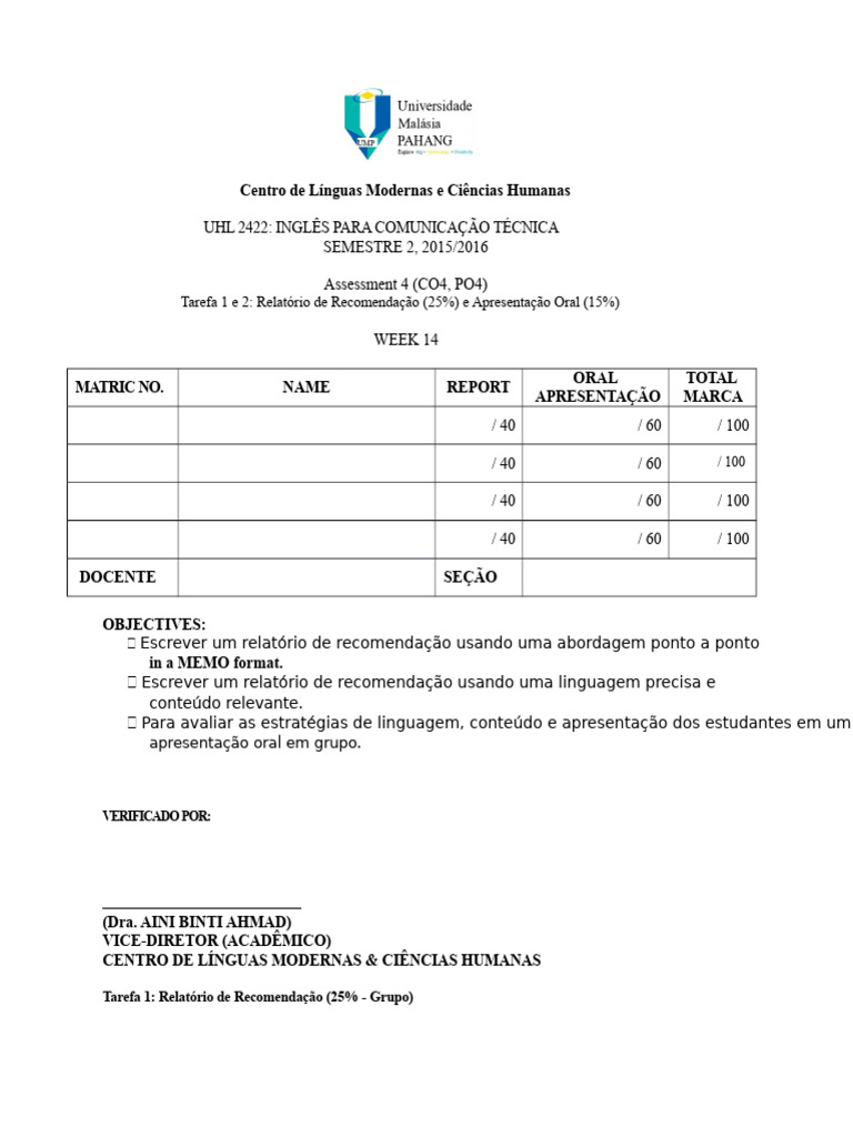 Relatório de Recomendação FINAL2 RASCUNHO Da Avaliação UHL2422 4 Sem 2 ...